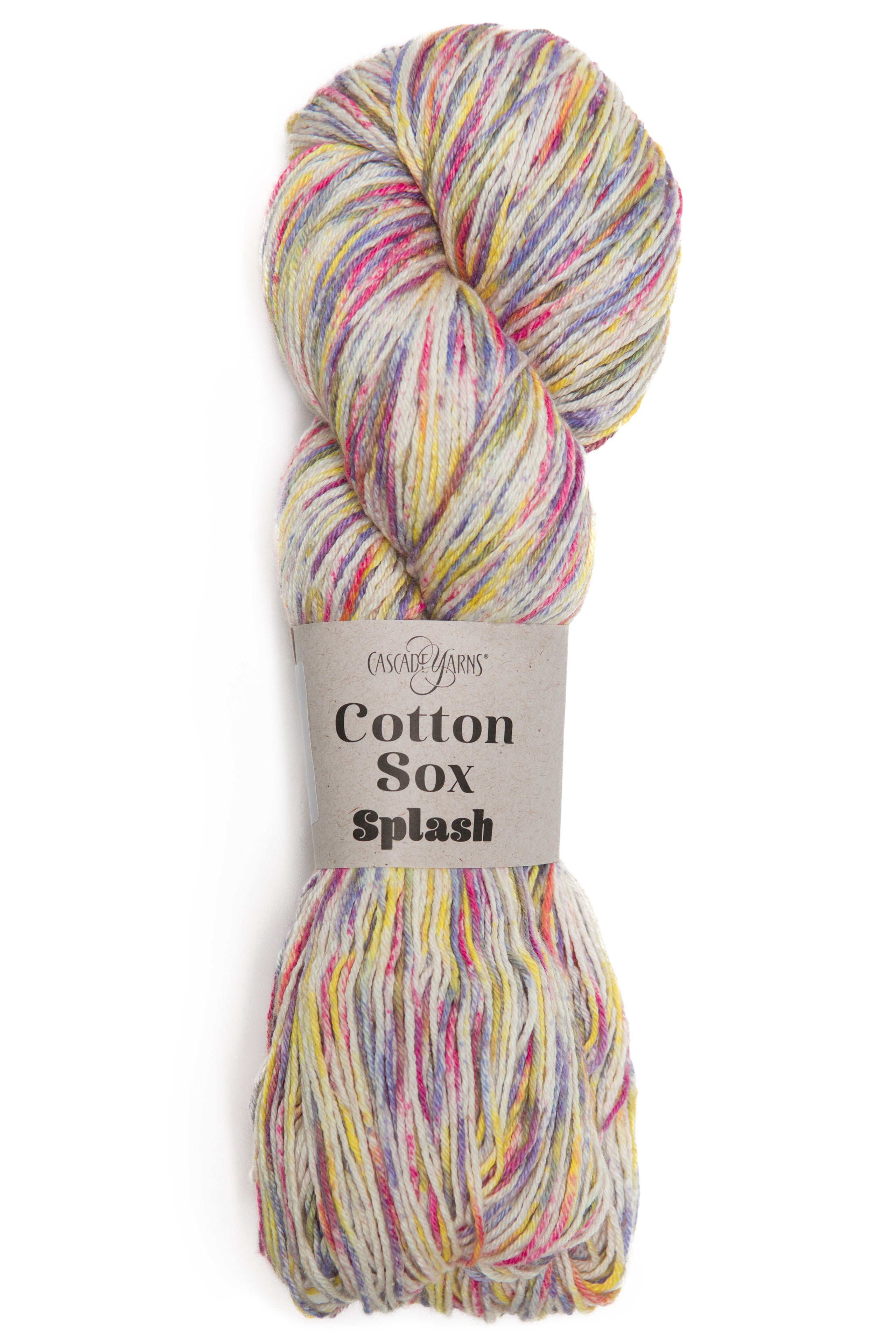 Cascade Cotton Sox Splash | Maverick Fiber Arts